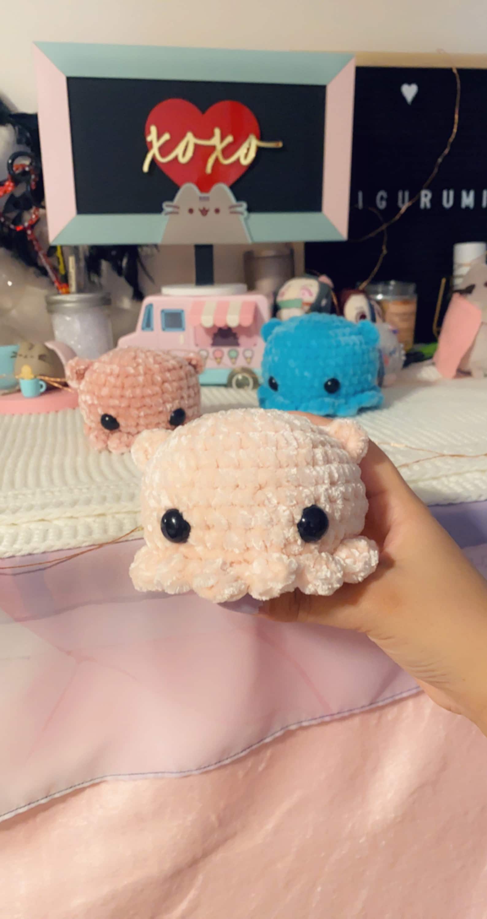 DUMBO OCTOPUS PLUSH | Crochet Octo Amigurumi | Cute Blue Sea Animal ...