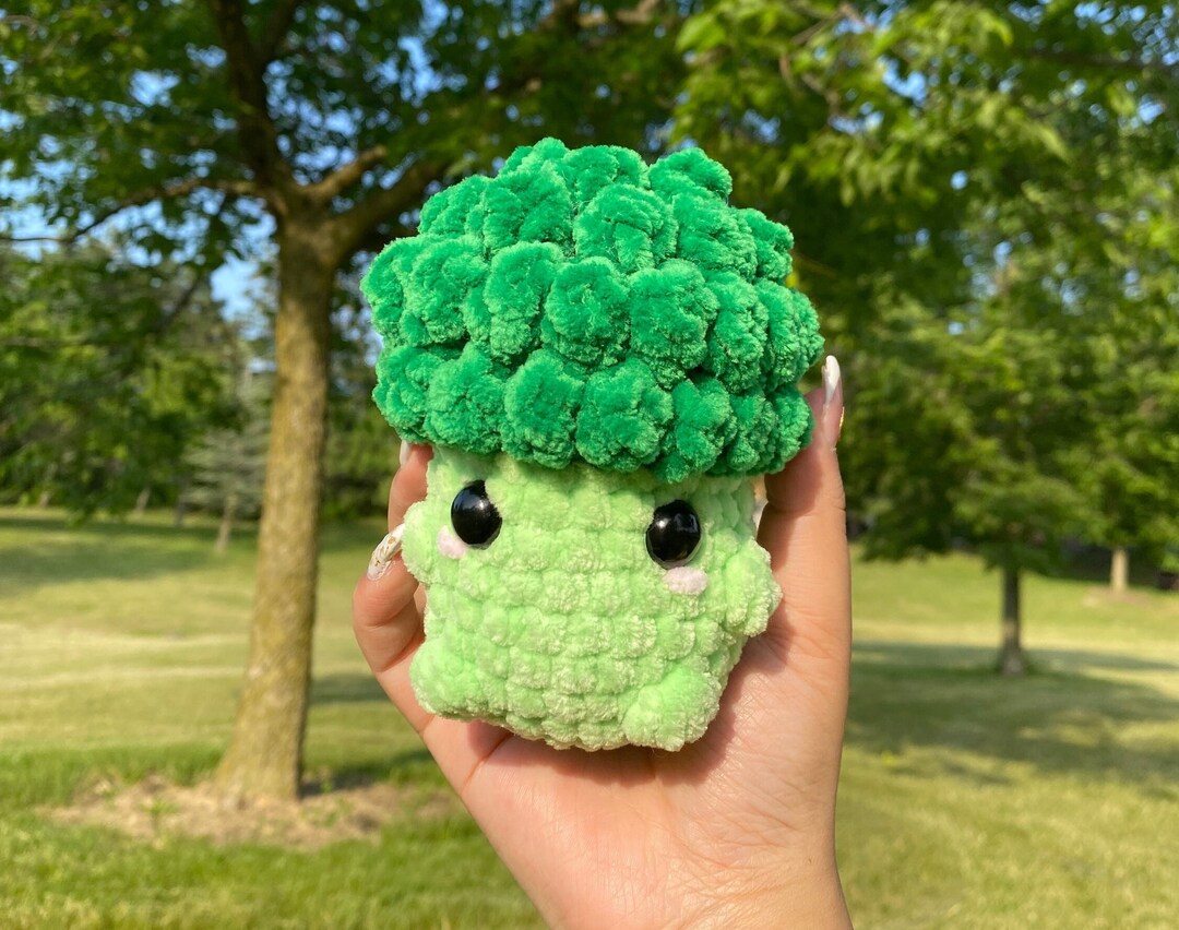 BROCCOLI | Crochet Broccoli Amigurumi | Cute Veggie Plush | Broccoli ...