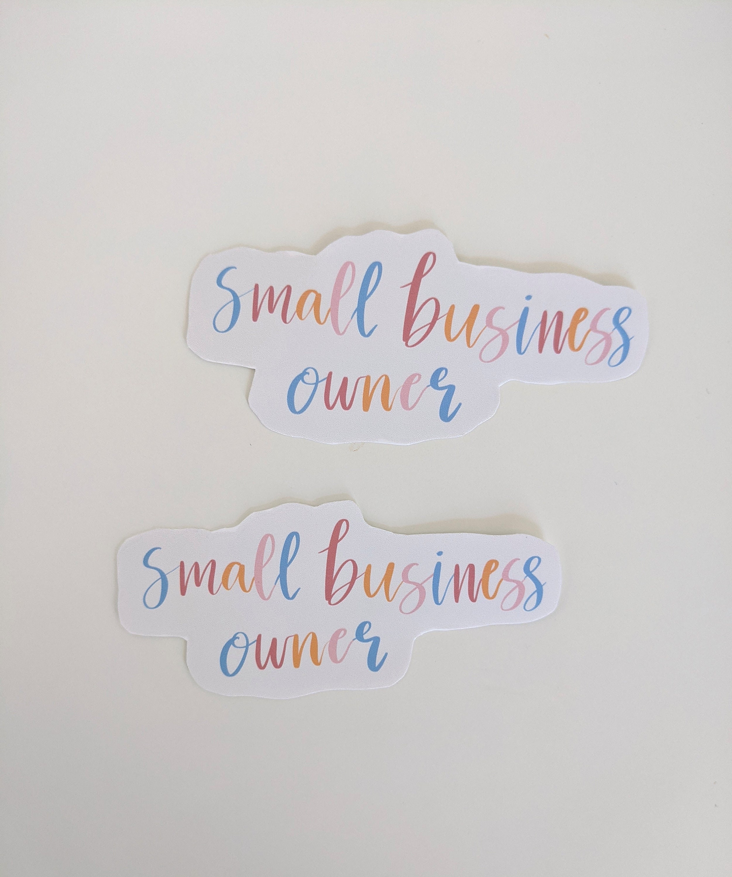 Small Business Owner Sticker, Vinyl Sticker, Kalligraphie, für Laptops ...