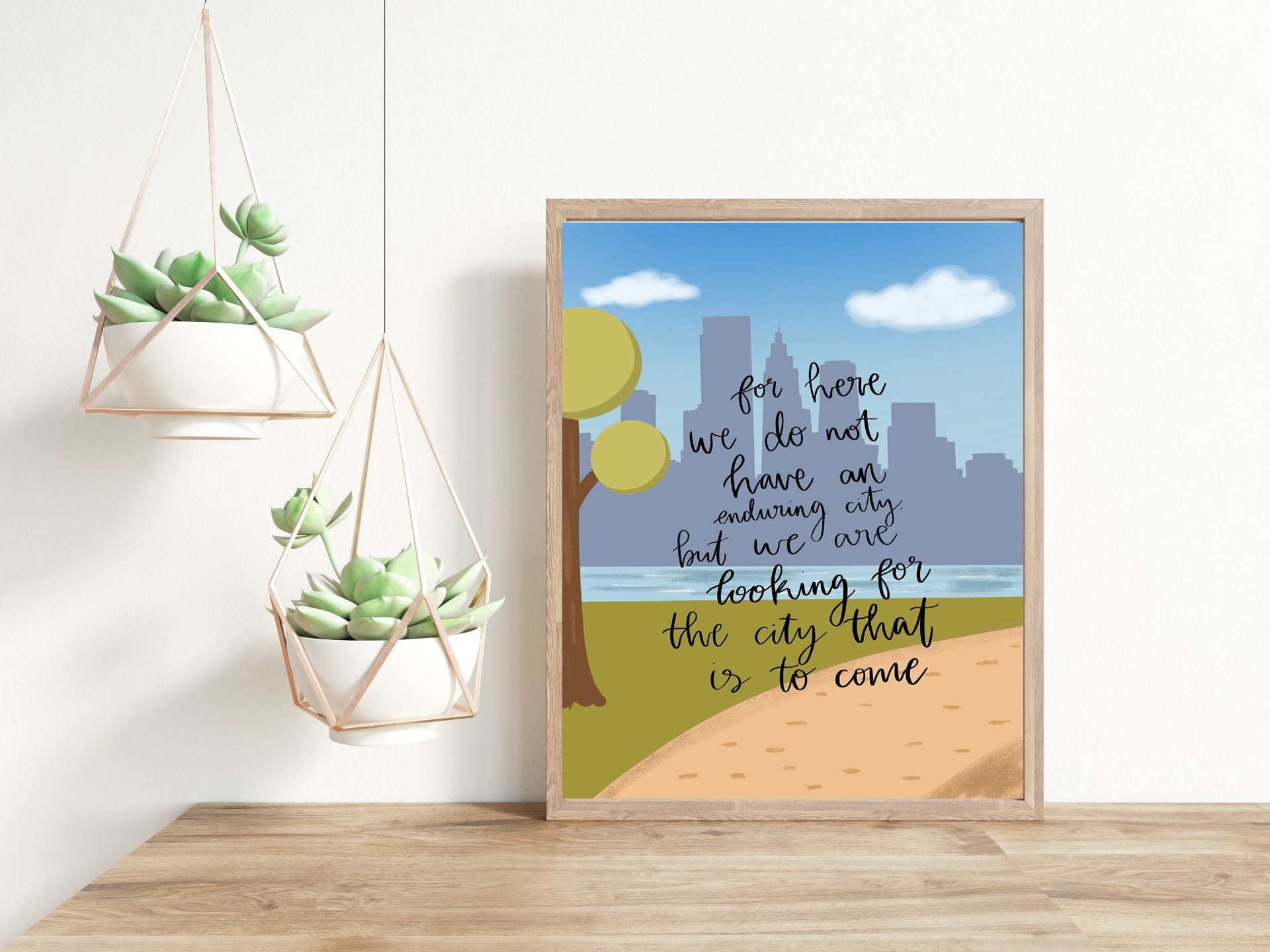Bible Verse Print | DIGITAL DOWNLOAD | Scripture Printable | City ...