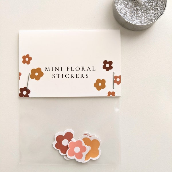 Floral Stickers - Etsy UK