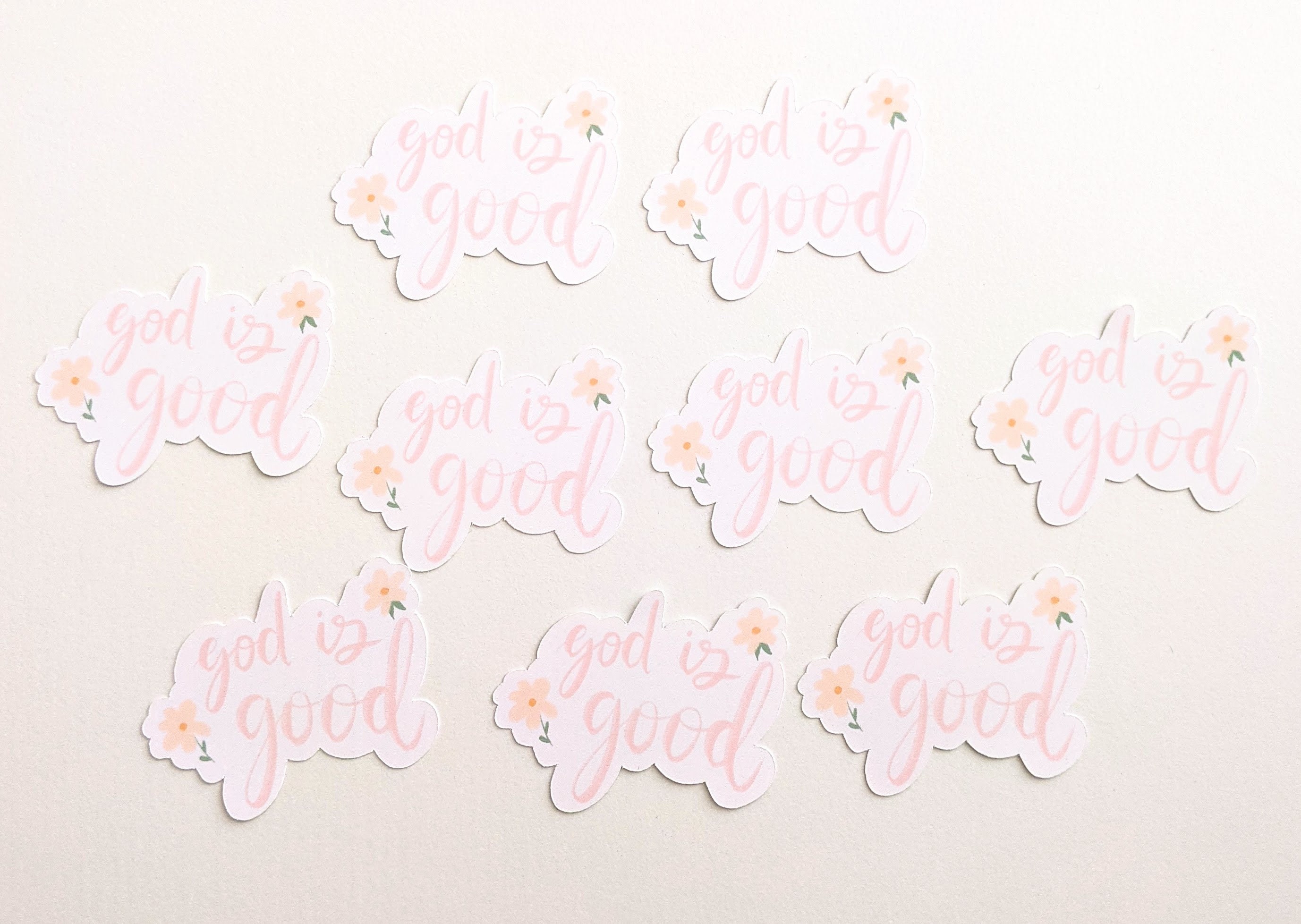 God is Good Sticker Aesthetic Sticker Christian Stickers - Etsy