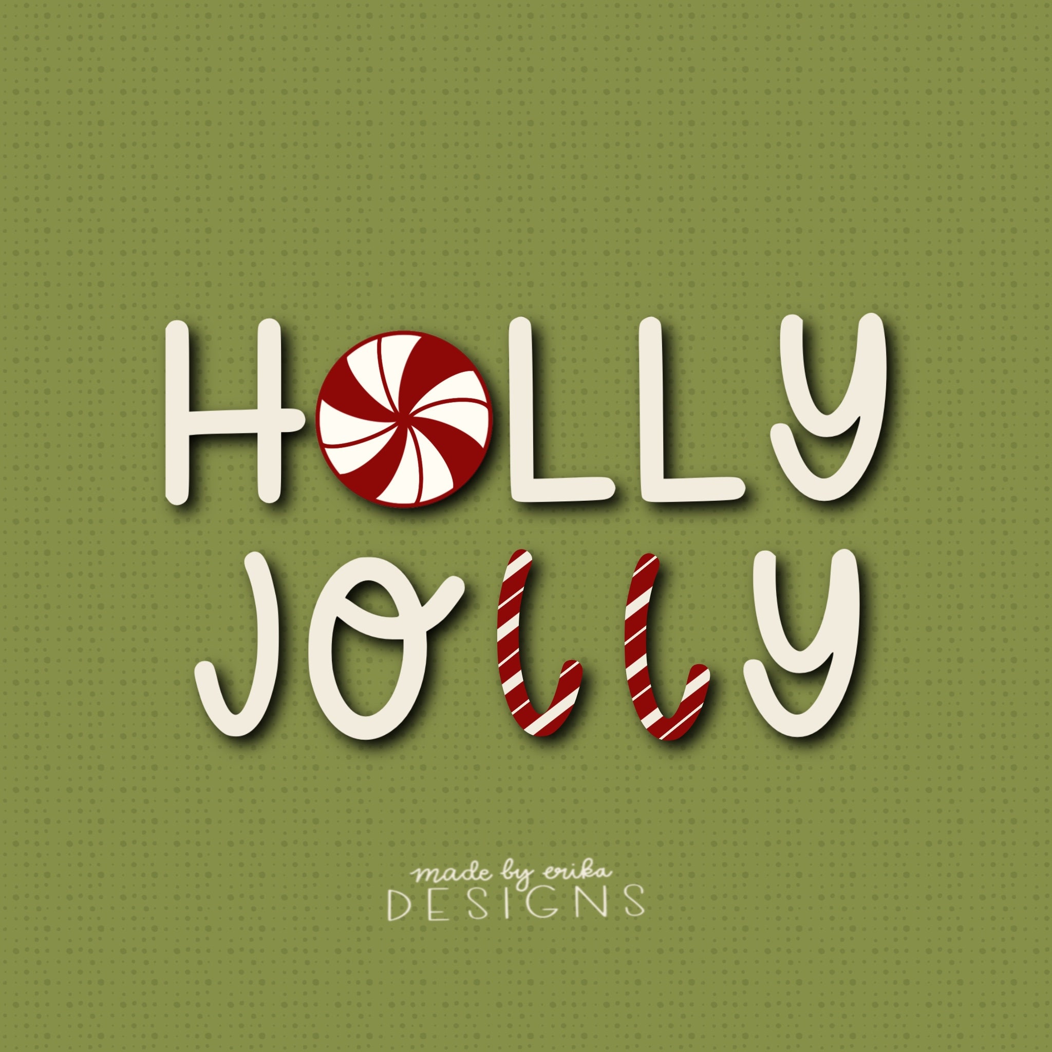 Holly Jolly Digital Download SVG PNG Instant Download - Etsy