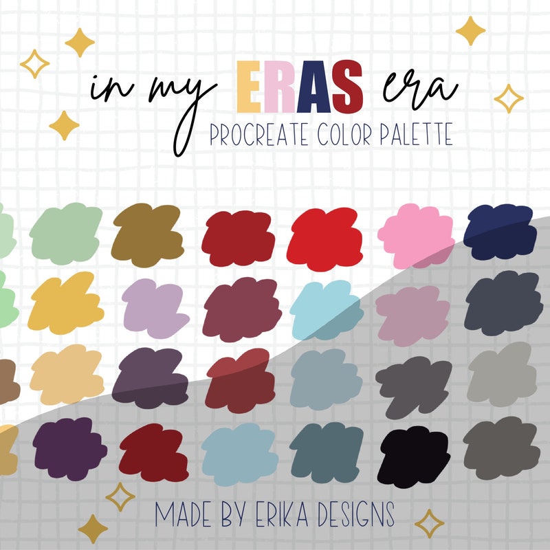 Eras Color Palette - Etsy