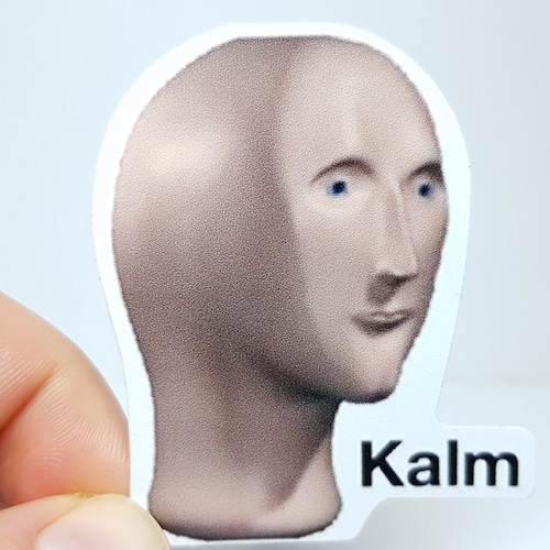 Meme Sticker meme Man Kalm Funny Internet - Etsy Canada