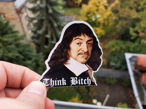 Descartes Meme Amazon.com: Laugh With Rene Descartes Funny Philosophy