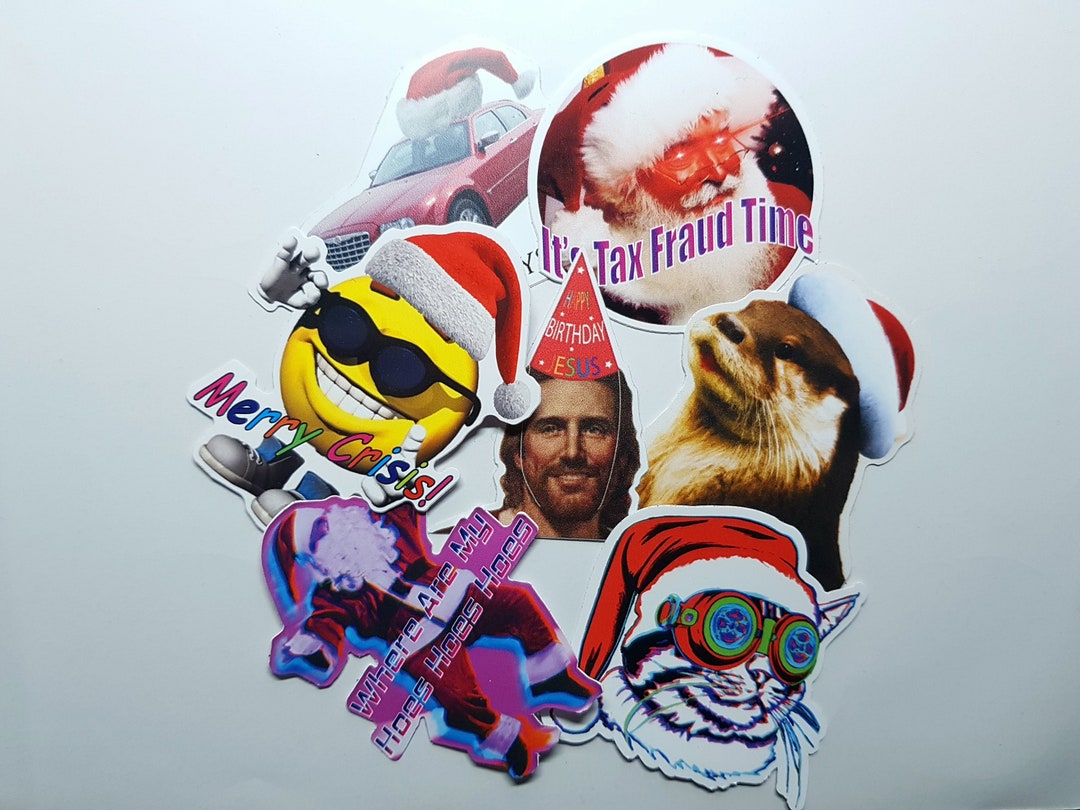 The Christmas Meme Sticker Set - A Necessity for Your Unforgettable ...