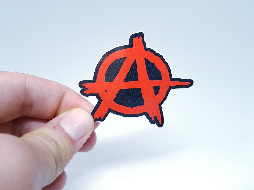 Aesthetic Sticker “anarchy” - the Perfect Sticker for All Anarchists ...