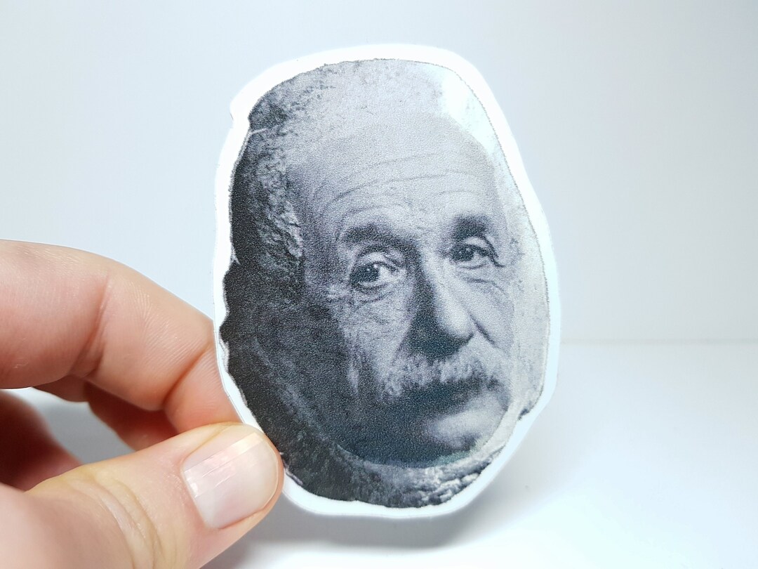 2.36x3.15cm Meme Sticker "albert – Ein Stein" Funny Philosophy and ...