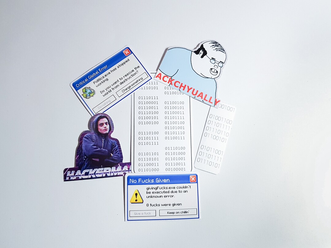 Programmer Sticker Pack - Funny Stickers for Software Engineers and ...