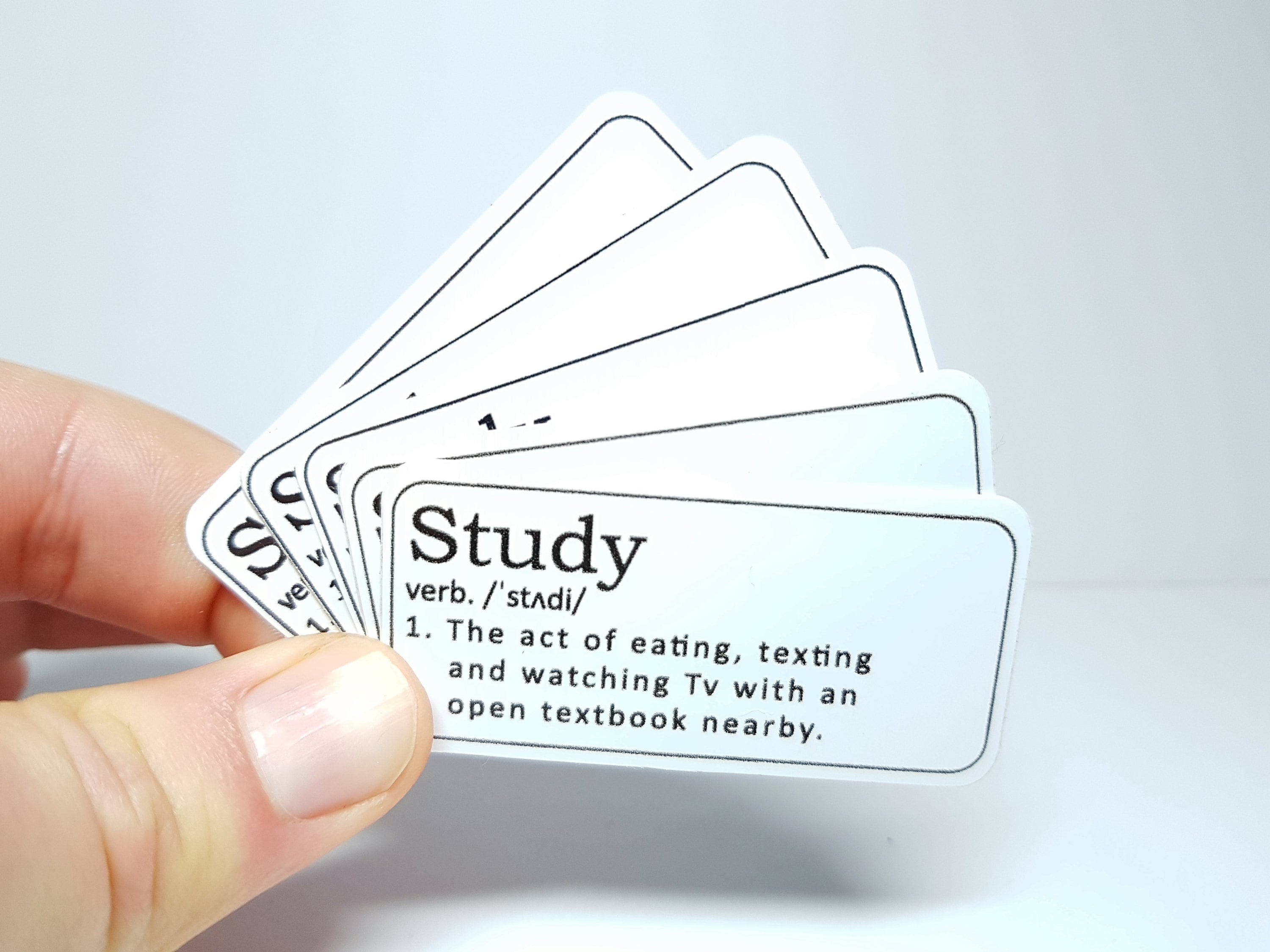 Aesthetic Meme Sticker study Funny Sticker for - Etsy