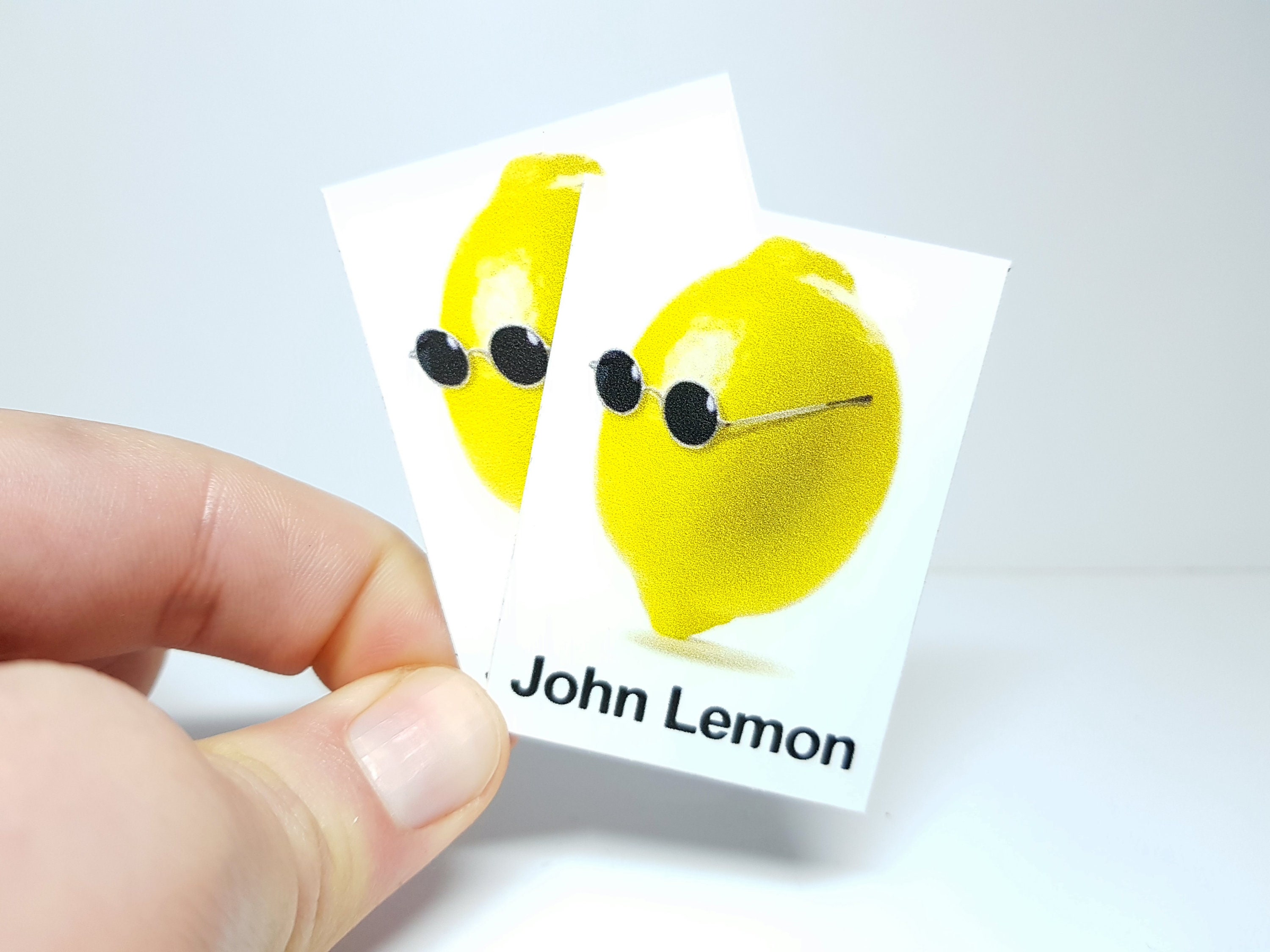 Meme Sticker john Lemon Funny Sticker for All - Etsy UK