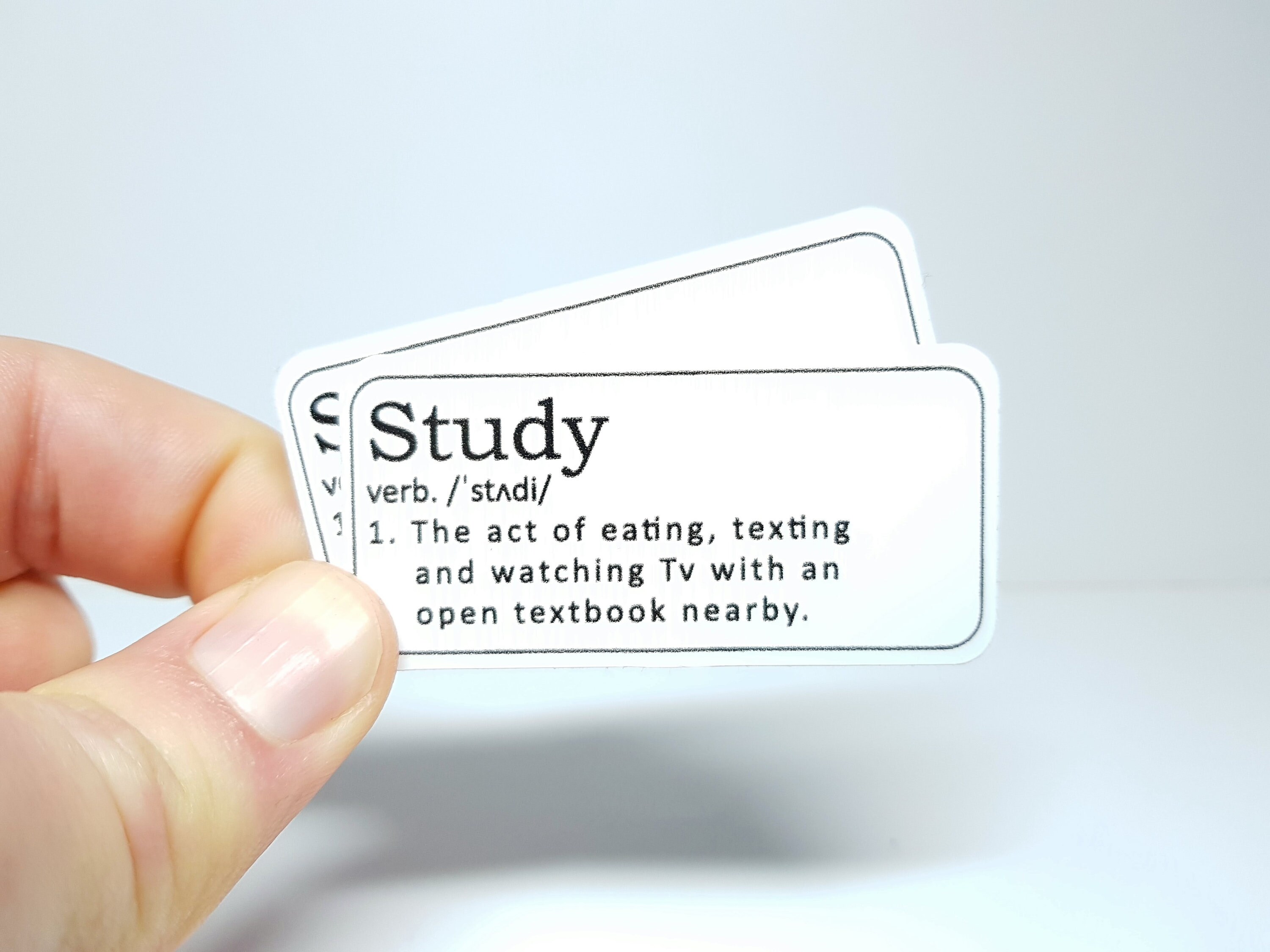 Aesthetic Meme Sticker study Funny Sticker for - Etsy