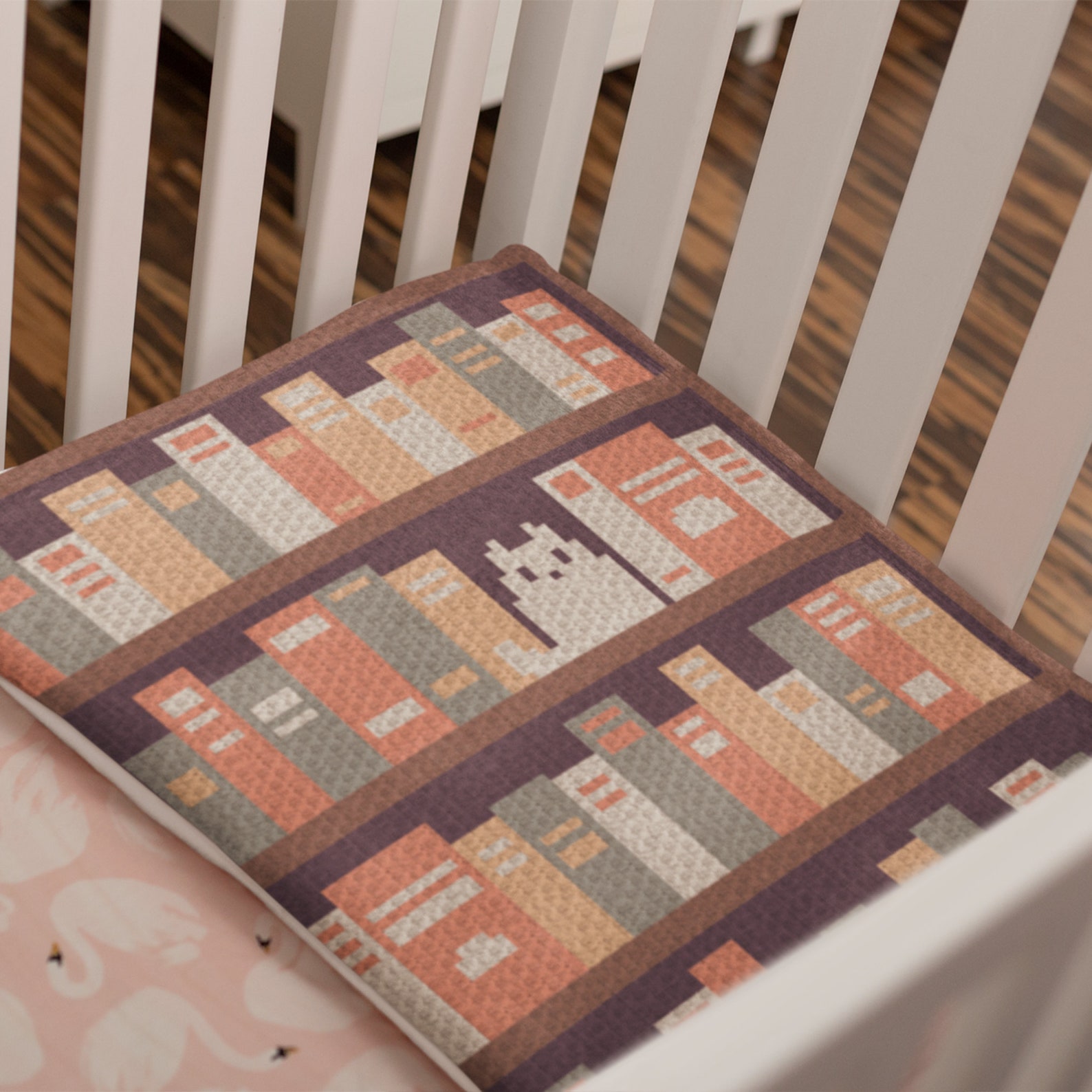 Bookshelf Print Graph + Written Pattern for C2C & Tapestry Crochet ...
