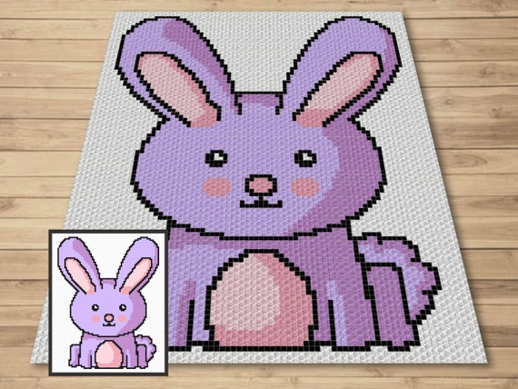Kits & How To My First Easter Baby Girl Graph & Pattern C2C and ...
