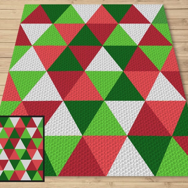 Triangle Blanket - Etsy