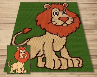 Cute Baby Llama Graph Written Pattern for C2C & Tapestry Crochet C2C ...