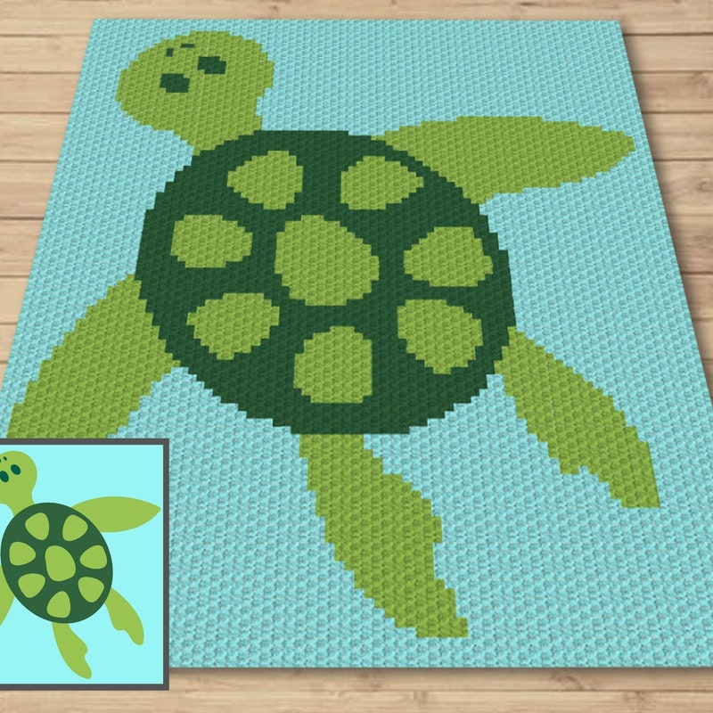 Crochet Turtle - Etsy