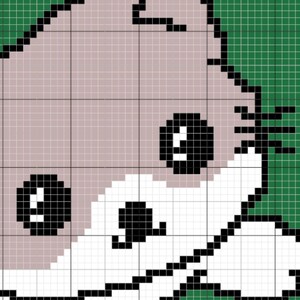 Baby Kitten Graph & Pattern C2C and Tapestry Crochet - Kitty Blanket ...