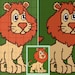 Safari Lion Graph + Written Pattern for C2C & Tapestry Crochet - Lion ...