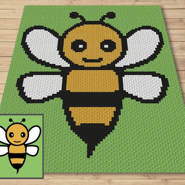 Crochet Bee Blanket - Etsy
