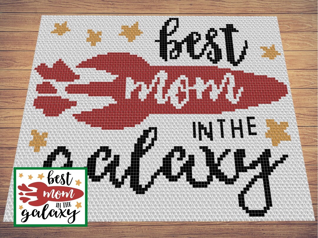 Mom Galaxy C2C Crochet Blanket Pattern, Graphgan Design (PDF Pattern ...