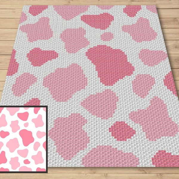 Highland Cow Graphgan Pattern - Etsy