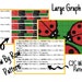 Ladybug Print Graph and Pattern C2C & Tapestry Crochet - Ladybugs Baby ...