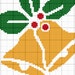 Christmas Bells Graph and Pattern C2C & Tapestry Crochet - Etsy UK