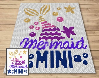 Mermaid Kisses Crochet Graph Pattern - Etsy