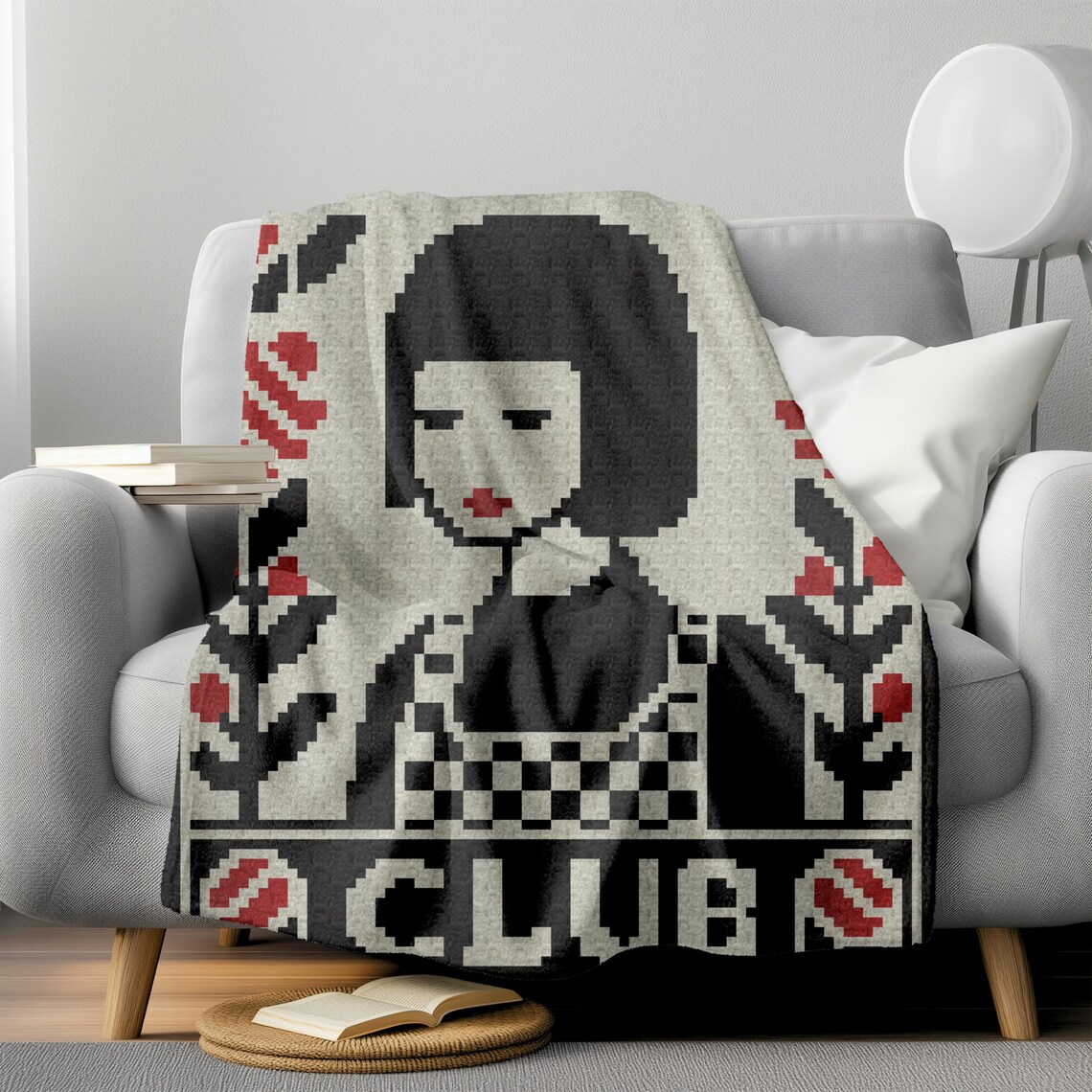 Weird Girls Club Crochet Blanket Pattern | C2C Tapestry Graph (PDF) - Etsy