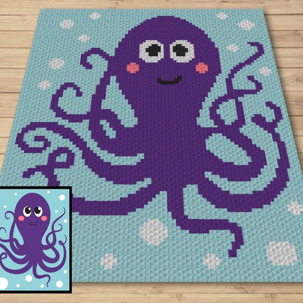 Octopus Blanket - Etsy