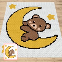 YORKIE C2C GRAPH With Row by Row Written Color Chart Instructions ...