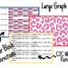 Leopard Cheetah Skin Graph Written Pattern for C2C & Tapestry Crochet ...