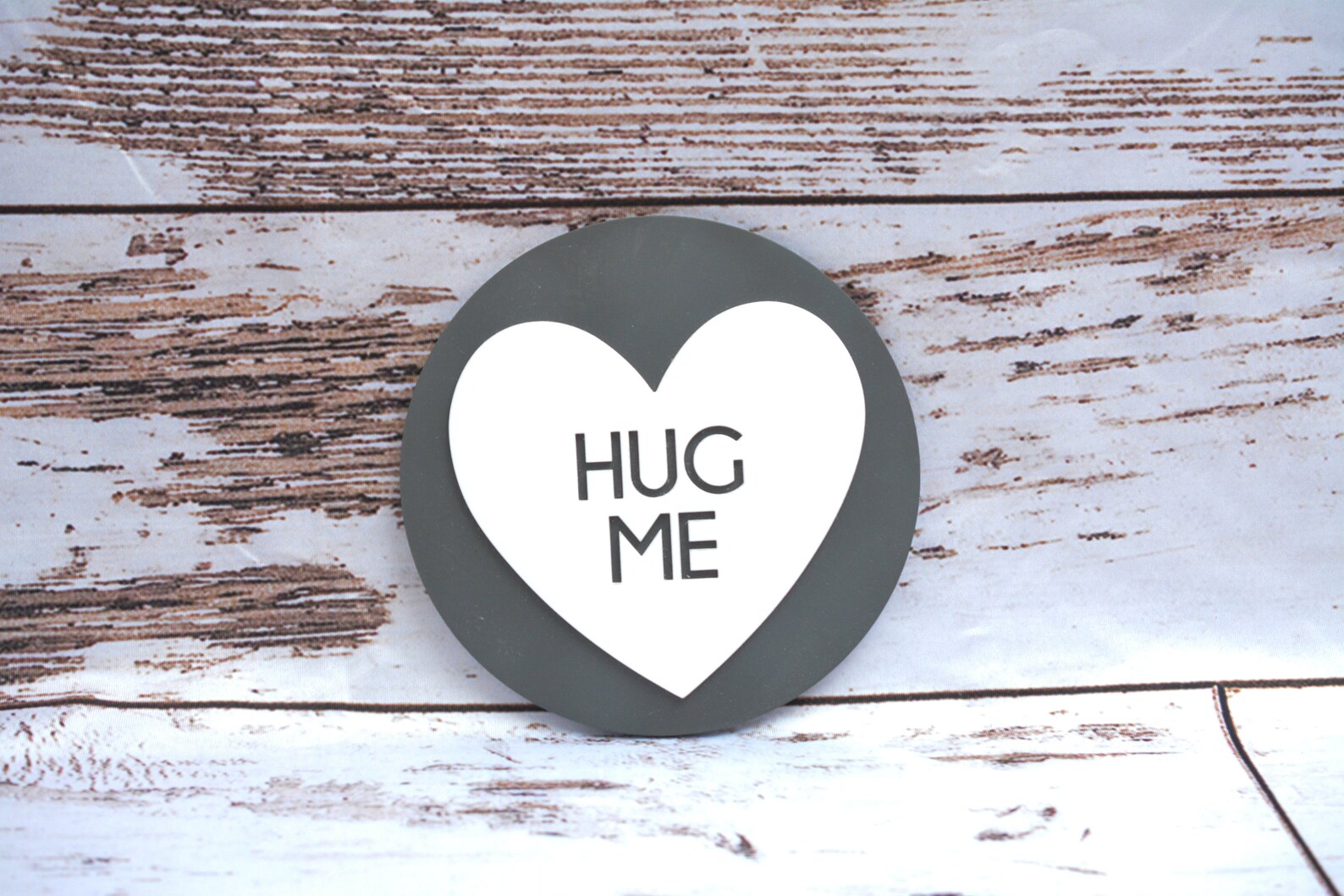 Hugs and Kisses Conversation Heart Sign Wood Valentines - Etsy