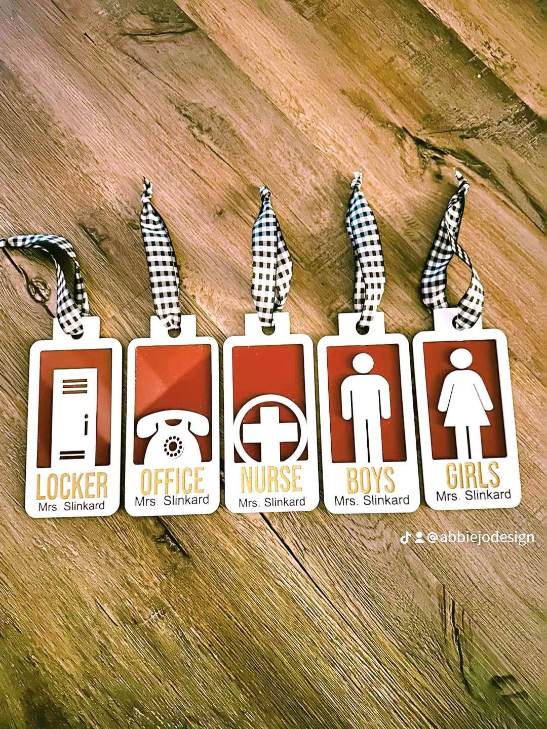 Personalized Hall Passes for Teachers, New Teacher Gift, Custom ...