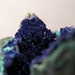 Dark Blue Highly Crystalized Azurite Geode With Light Green Malachite ...