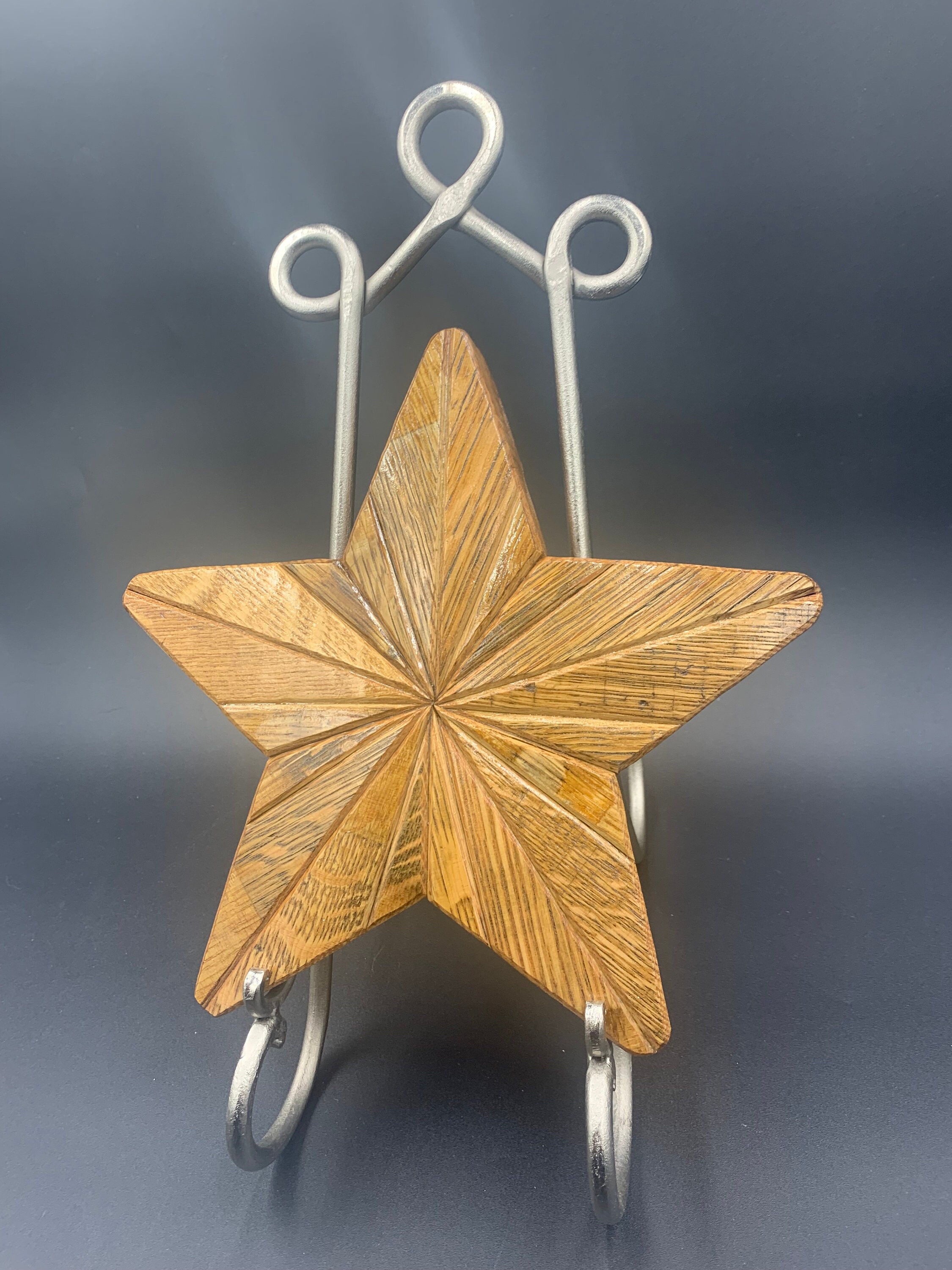 Wine Barrel Star, Oak Wood Star, Wine Stave Star. Wood Star, Artistic ...