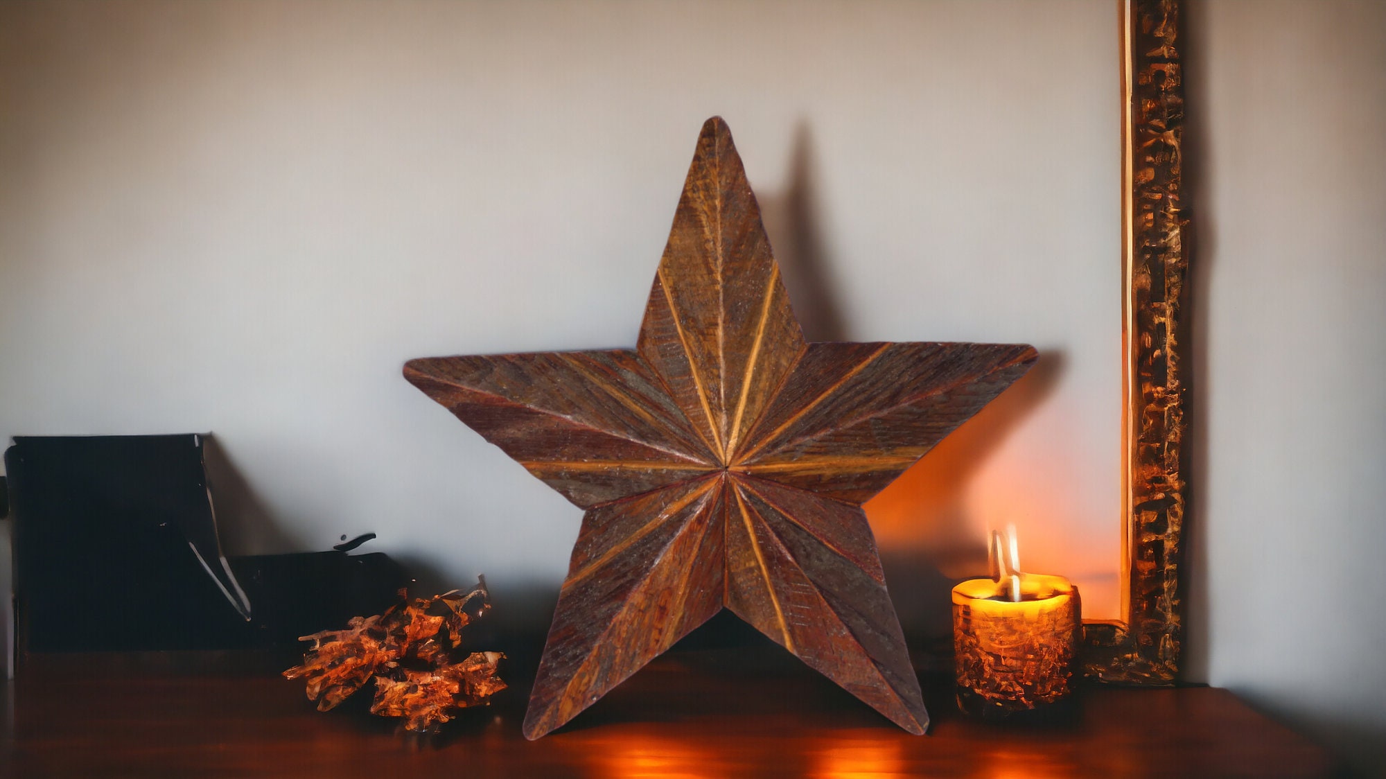 Barn Wood Star, Rustic Star, Barn Star, 3D Wooden Star, Beveled Wood ...