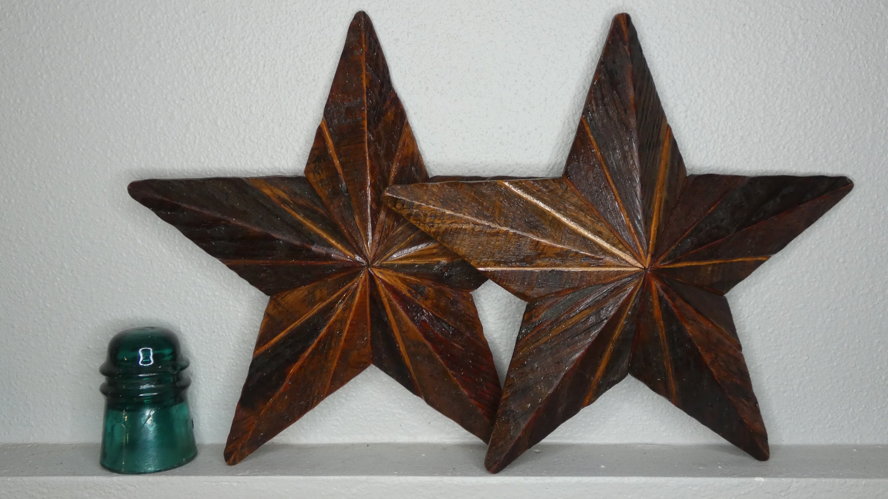 Barn Wood Star, Rustic Star, Barn Star, 3D Wooden Star, Beveled Wood ...
