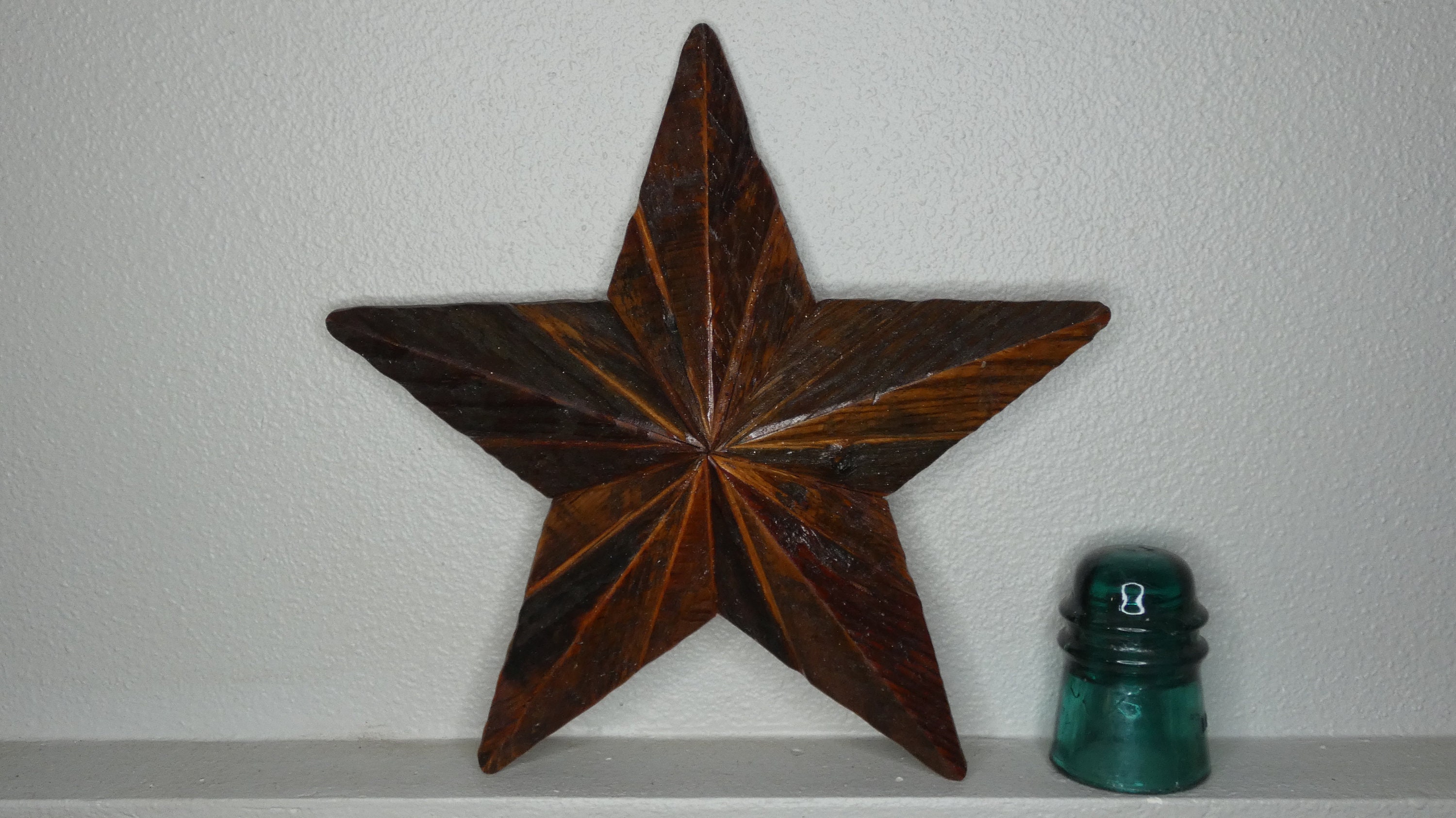 Barn Wood Star, Rustic Star, Barn Star, 3D Wooden Star, Beveled Wood ...