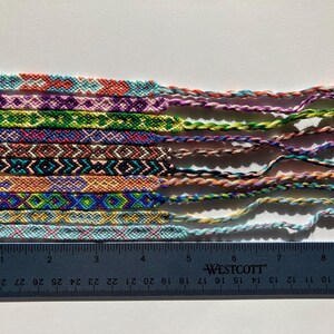 Gradient Diamond & Arrowhead Friendship Bracelets - Etsy
