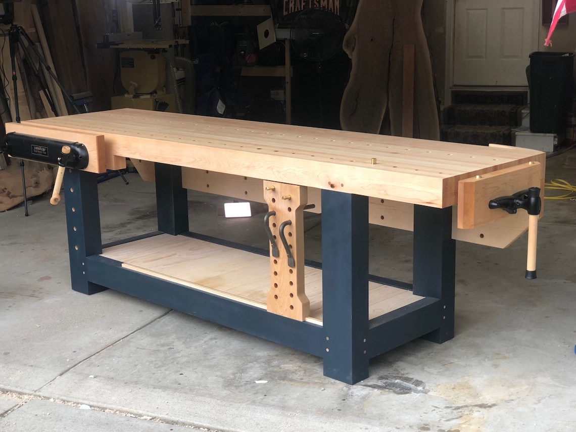 Ultimate Woodworking Workbench Plans & Build Videos | Roubo Nicholson ...