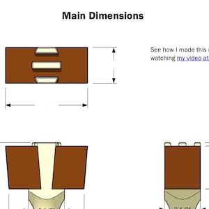 Abe Lincoln Impossible Dovetail Mallet Plans / With Video - Etsy