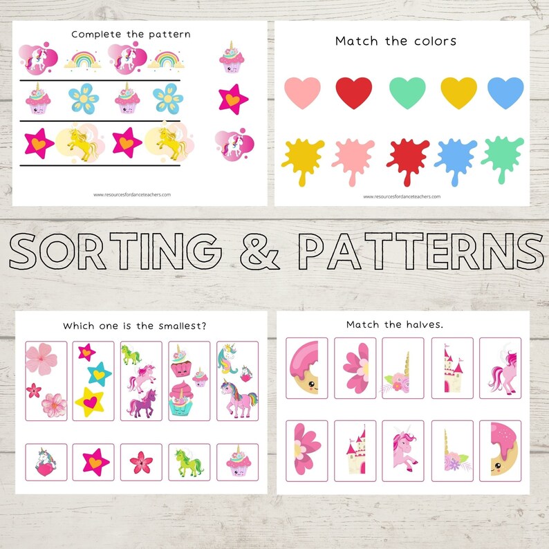 Preschool Activity Pack Preschool Activity Sheets Busy Book - Etsy