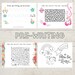 Preschool Activity Pack, Preschool Activity Sheets, Busy Book unicorn ...