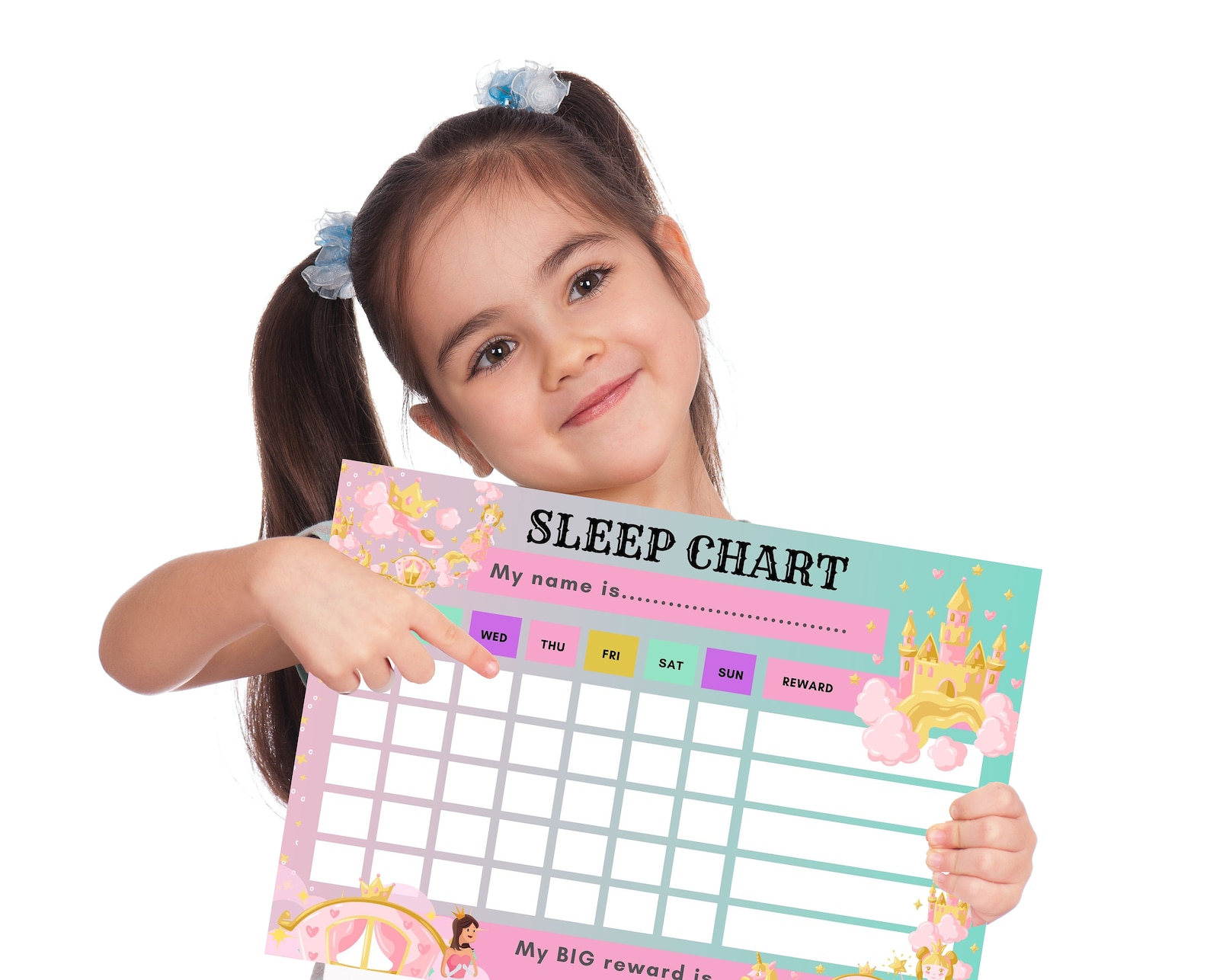 SLEEP CHART REWARD Chart A4 Print Sleep Tracker Chart Behavior Chart ...