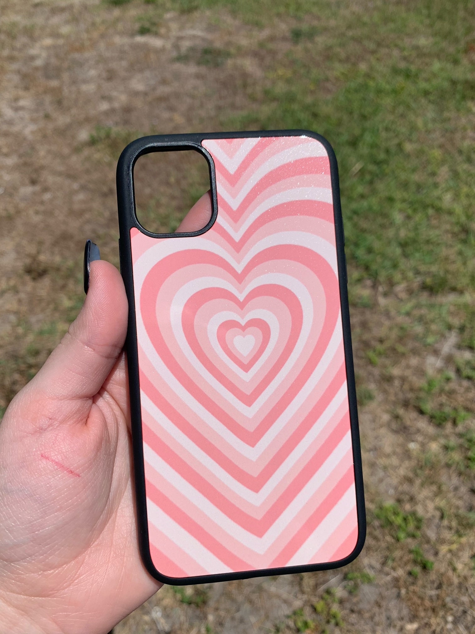 Y2k Heart Design Phone Case, iPhone Case, Y2k, Trendy - Etsy Canada