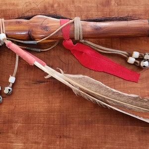 Native American Horse Effigy Dance Stick - Etsy