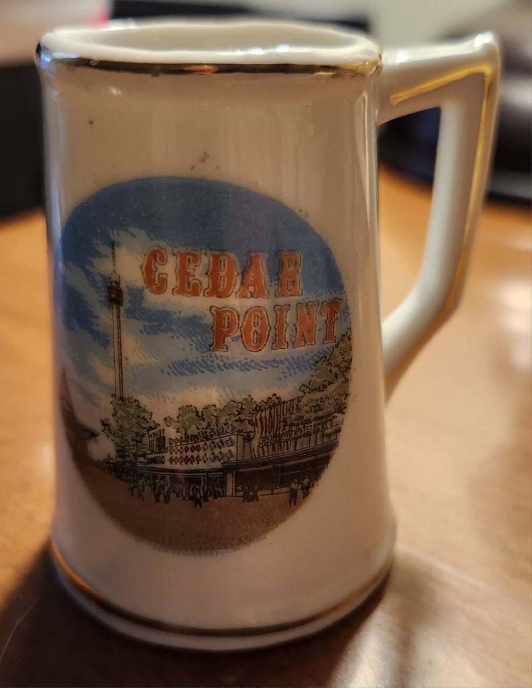 Vintage Cedar Point Miniature Pitcher - Etsy